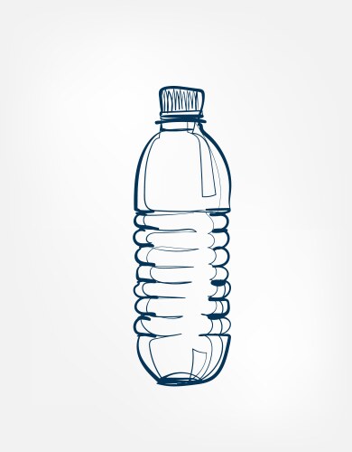 Plastic Water Bottle Outline Vector Images (over 21,000)
