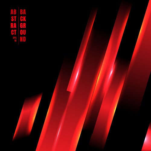 Abstract red black technology web banner design Vector Image