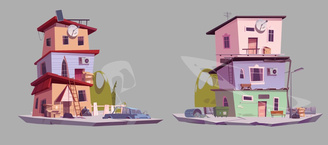 Cartoon Buildings Vector Images (over 190,000)