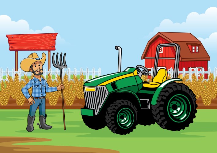 Animated Farmer Vector Images (over 18,000)