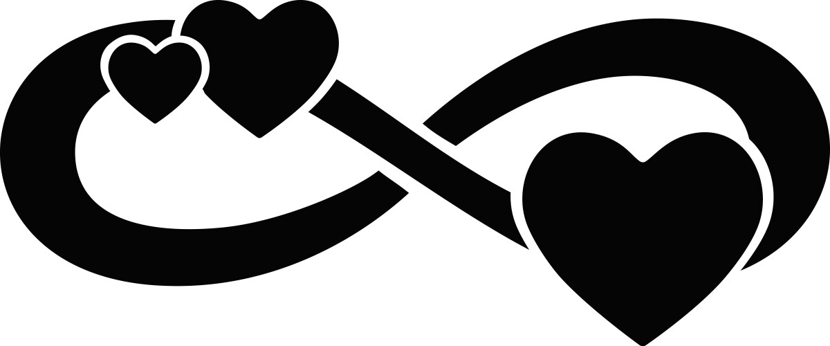 Infinity Heart Tattoo Vector Images (over 220)