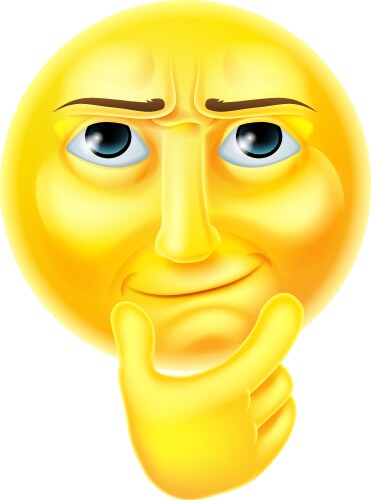 Think Emoji Vector Images (over 3,000)