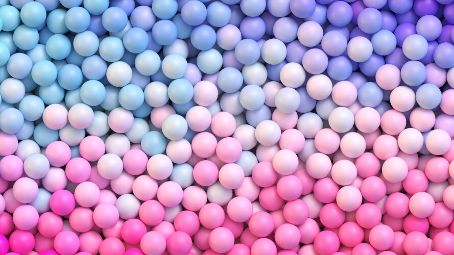Colorful balls background Royalty Free Vector Image