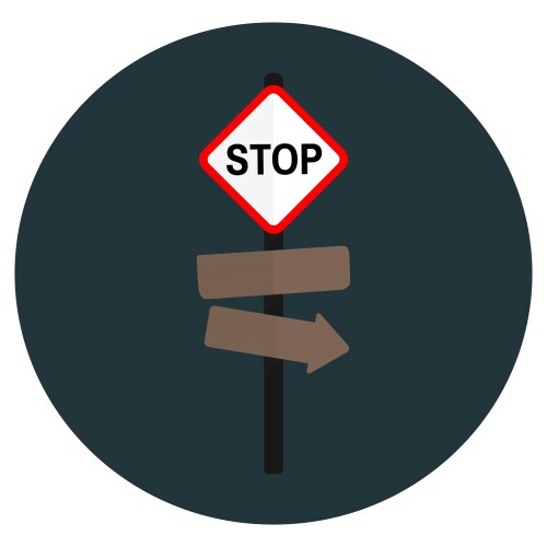 Guide signs set of iso prohibited actions p Vector Image