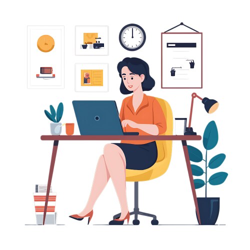 Office Work Vector Images (over 530,000)