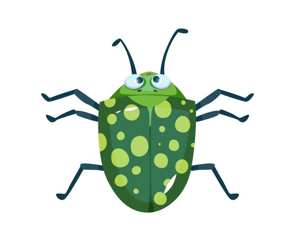 Cute bug icon Royalty Free Vector Image - VectorStock