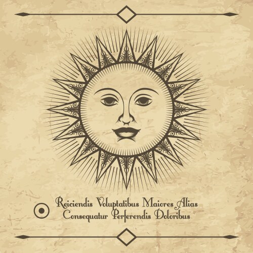 Medieval Sun Vector Images (over 2,600)