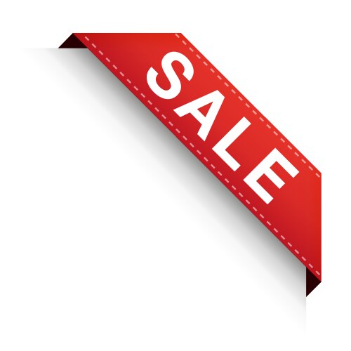 Elegant colorful ribbon banner Royalty Free Vector Image