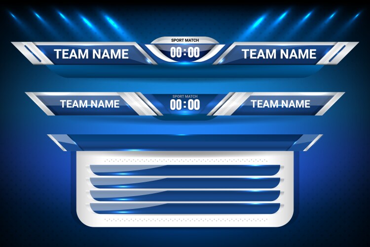 Football Lower Third Vector Images (over 260)