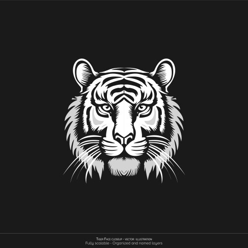 Tiger Face Vector Images (over 18,000)