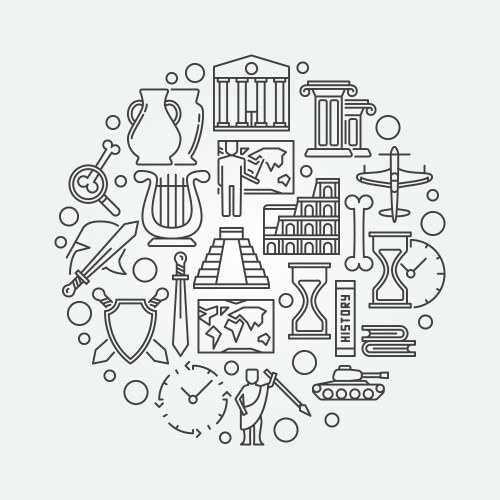 History Subjects Vector Images (over 790)