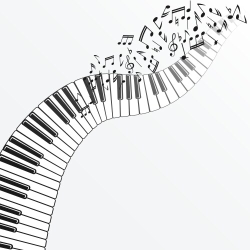 Piano Keys Curved Vector Images (over 260)