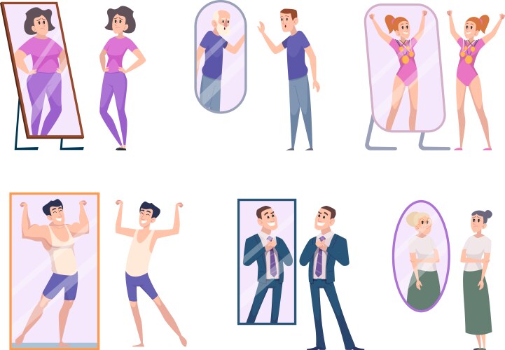 Self Esteem Cartoon Vector Images (over 1,300)