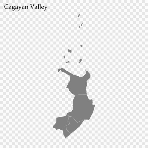 Modern map - ribble valley district of lancashire Vector Image
