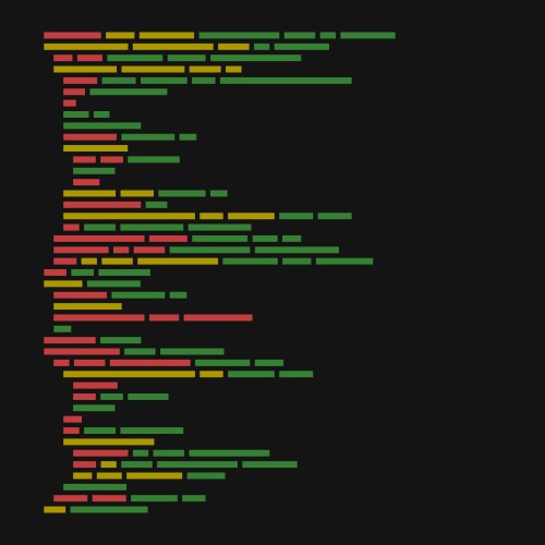 Program Code Listing Abstract Programming Vector Image 5540