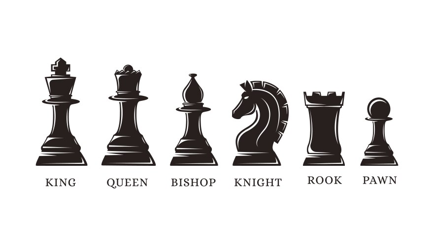 Chess Pieces Logo Chess Pieces Designs, Themes, Templates And