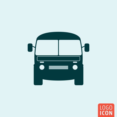 Bus icon Royalty Free Vector Image - VectorStock