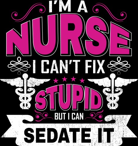 Icu nurse Royalty Free Vector Image - VectorStock