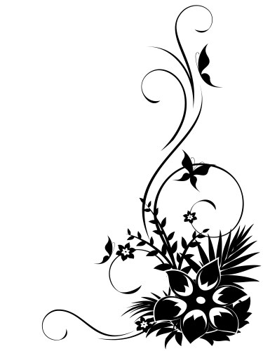 Flower Corner Vector Images (over 26,000)