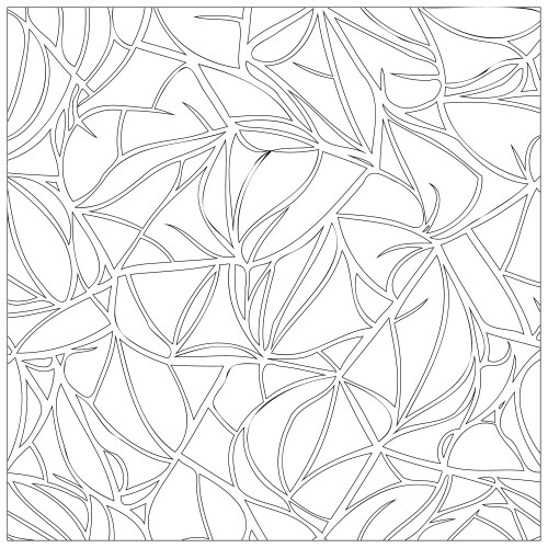 Wildflowers flower pattern outline sketch Vector Image