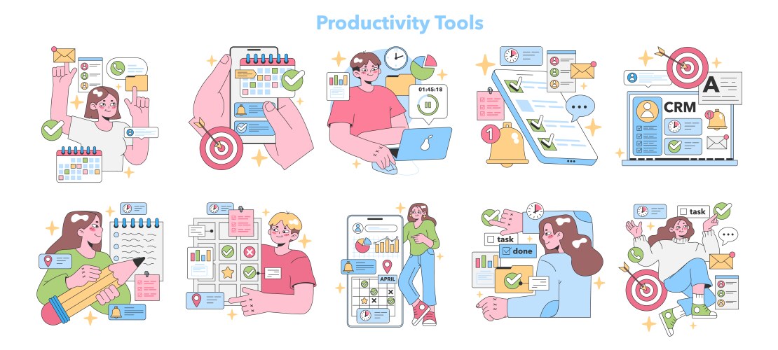 Productivity Vector Images (over 1.3 million)