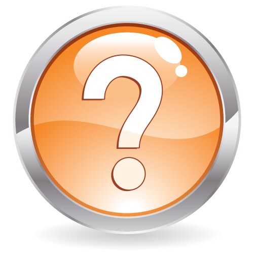 Question mark clip art cartoon Royalty Free Vector Image