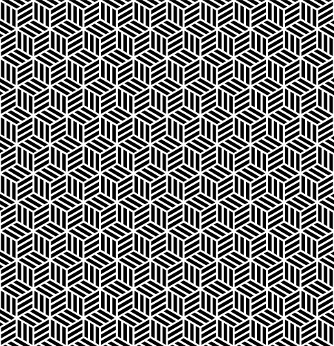 Seamless geometric pattern simple abstract lines Vector Image