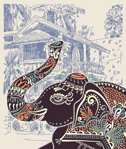 Goa Landscape Drawing Vector Images (69)