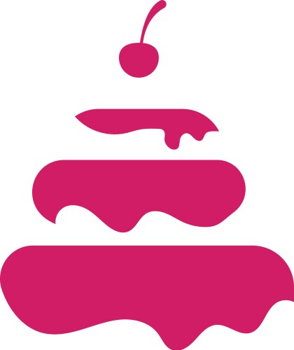 Cake logo Royalty Free Vector Image - VectorStock