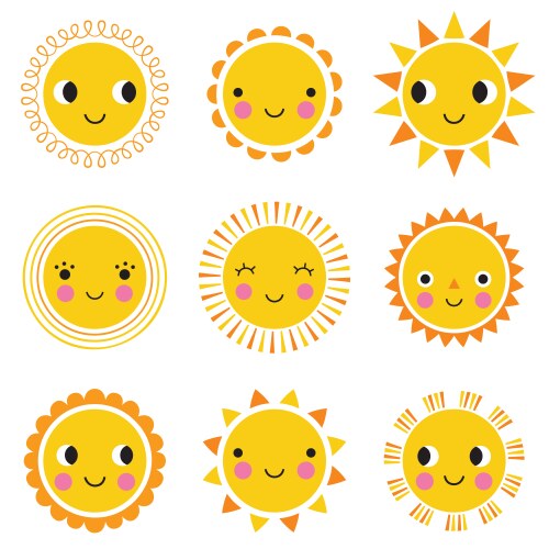 Cute Sun Vector Images (over 65,000)