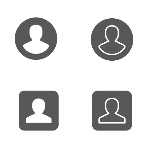 Set people users forgot and remember account Vector Image