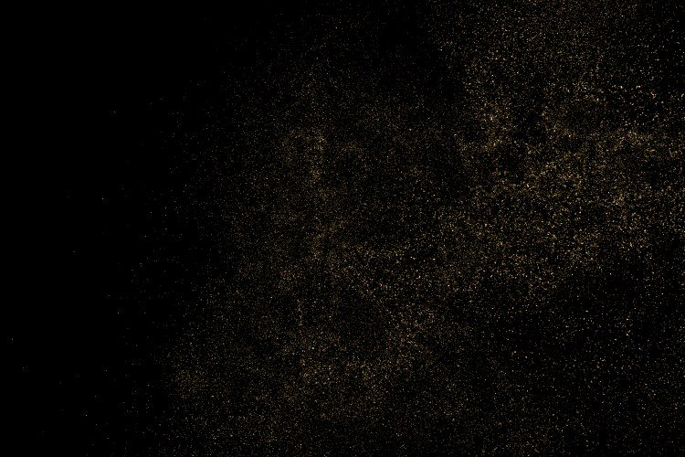 Golden stardust Royalty Free Vector Image - VectorStock