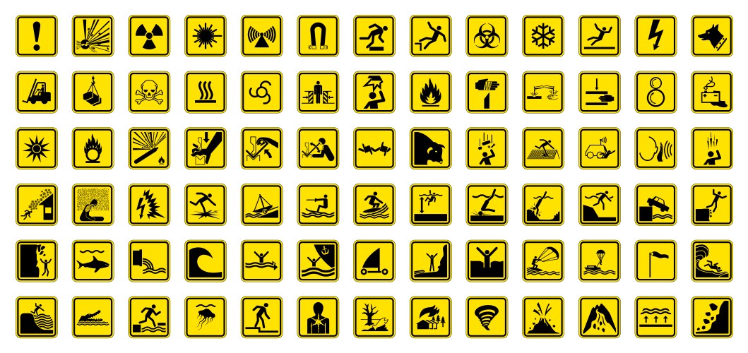 Safety Signs Vector Images (over 670,000)