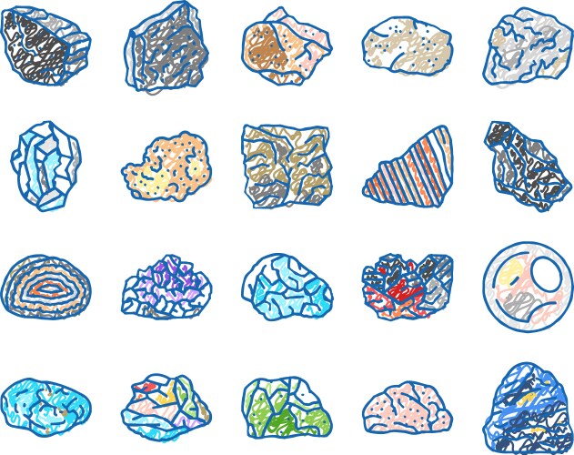 Boulder Hand Drawn Vector Images (over 410)