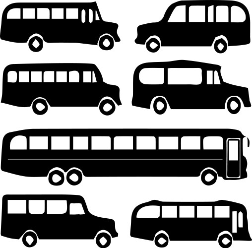 Bus Outline Vector Images (over 23,000)