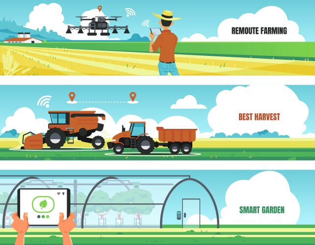 Smart Agriculture Vector Images (over 13,000)