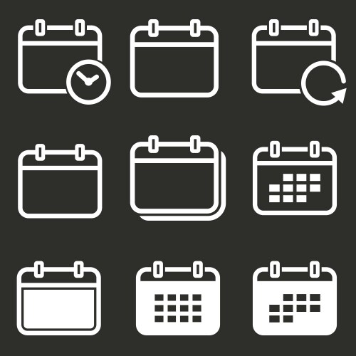 Calendar Date Vector Images (over 230,000)