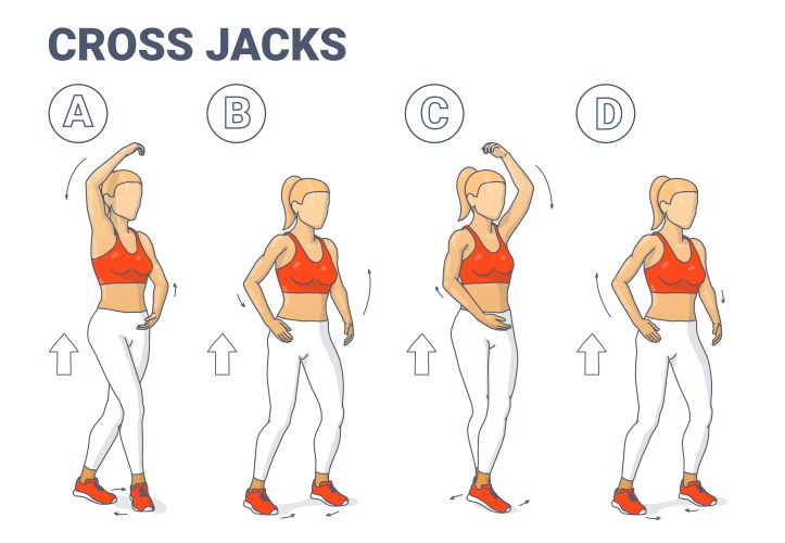 Jumping Jacks Vector Images (over 670)