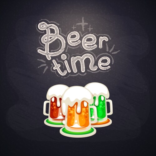 Chalkboard Beer Draw Vector Images (over 600)