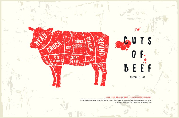 Beef Cuts Vector Images (over 16,000)