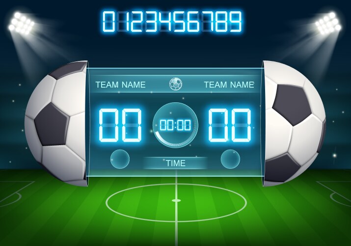 Football Numbers Vector Images (over 12,000)