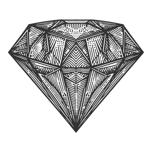 Diamond Royalty Free Vector Image - VectorStock