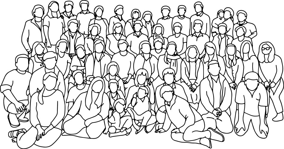 Group Sketch Vector Images (over 38,000)