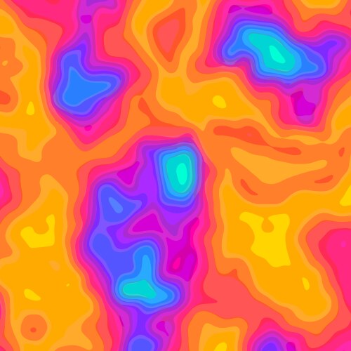 Abstract heating map with scale frame Royalty Free Vector