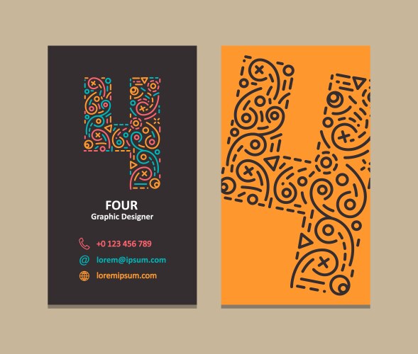 7 logo number seven medieval grunge gothic Vector Image