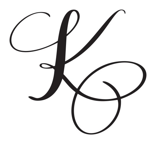 Cursive K Vector Images (over 100)