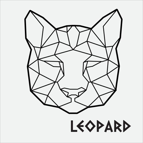 Geometric Leopard Vector Images (over 2,700)