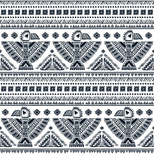 Native american eagle Royalty Free Vector Image