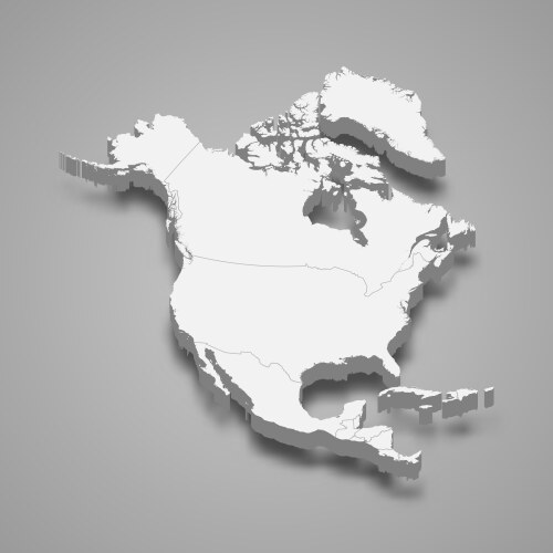 North America Map Vector Images (over 42,000)