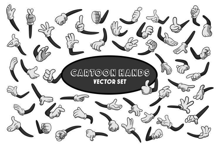 Cartoon Hands Vector Images (over 1 million)